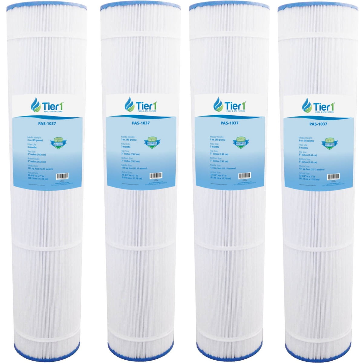 Tier1 Pool & Spa Filter Cartridge 4-pk | Replacement for Hayward C5025 ...