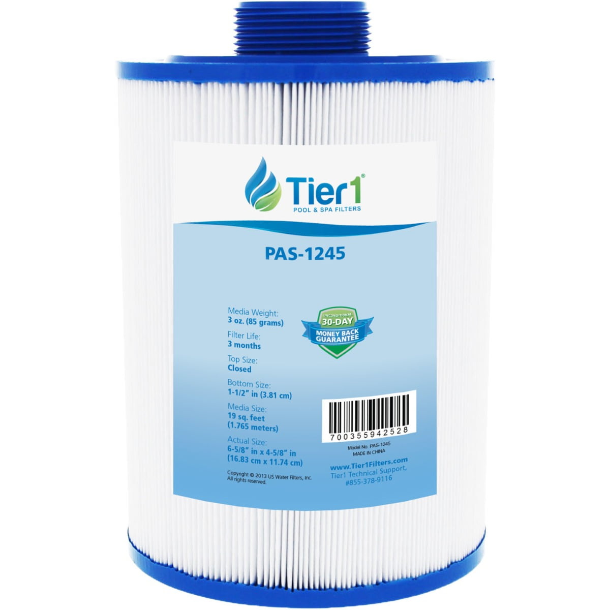 Tier1 Pool & Spa Filter Cartridge | Replacement for Freeflow Lagas FF ...