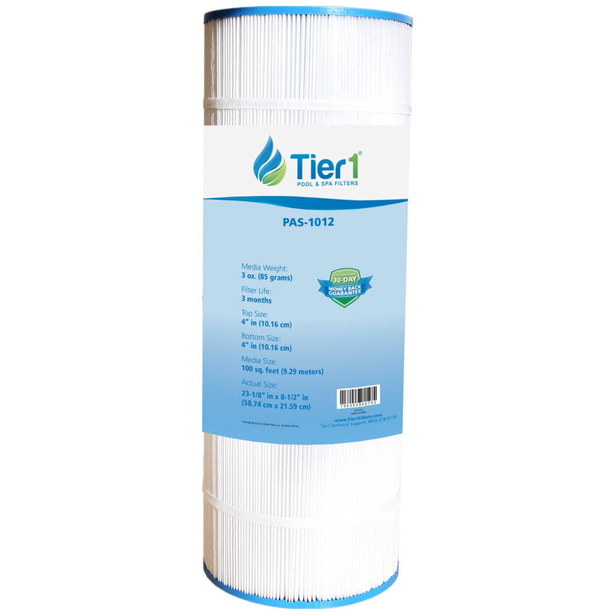Tier1 Pool & Spa Filter Cartridge | Replacement for Hayward C1100, Star ...