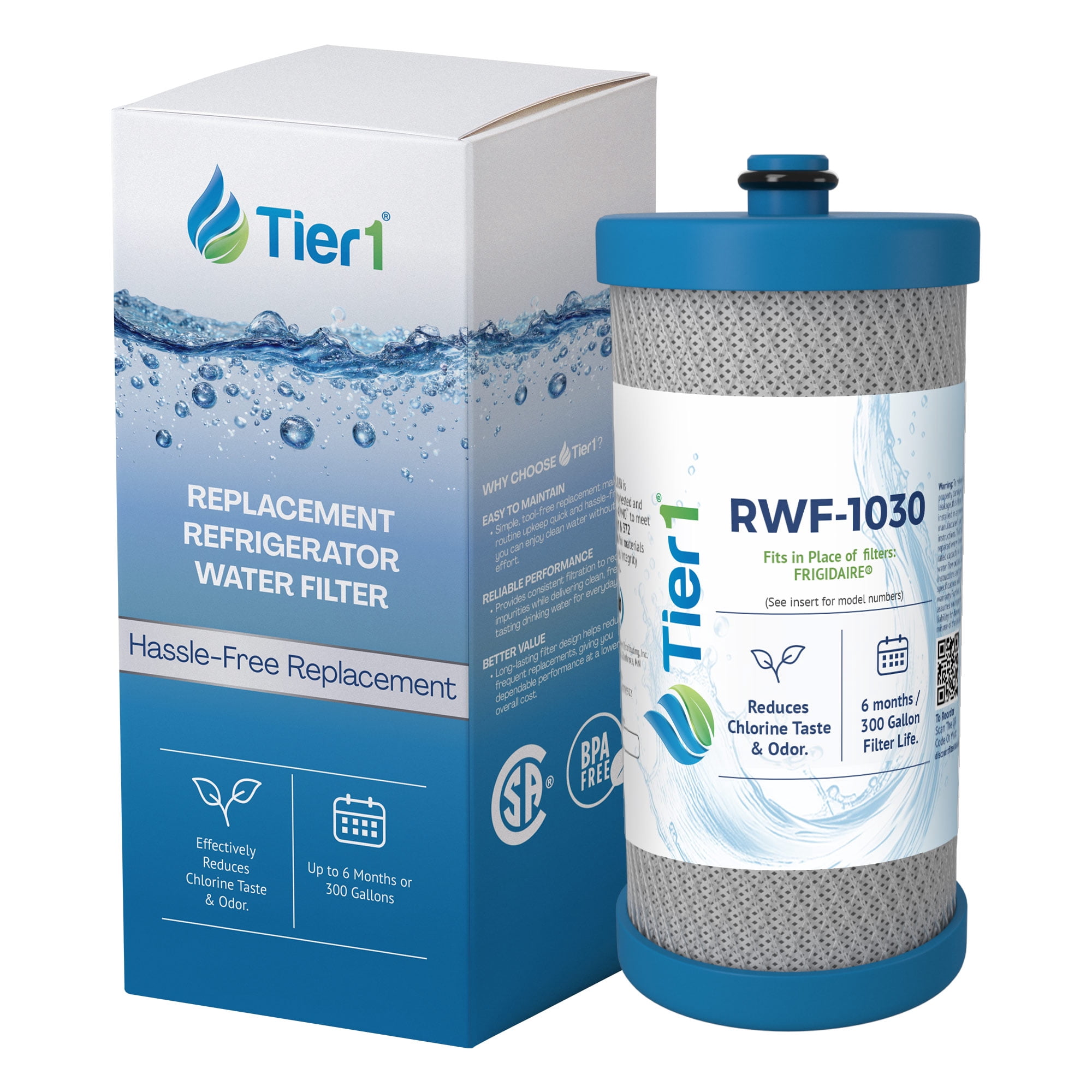Tier1 RWF1030 WF1CB Refrigerator Water Filter | Replacement for Kenmore ...