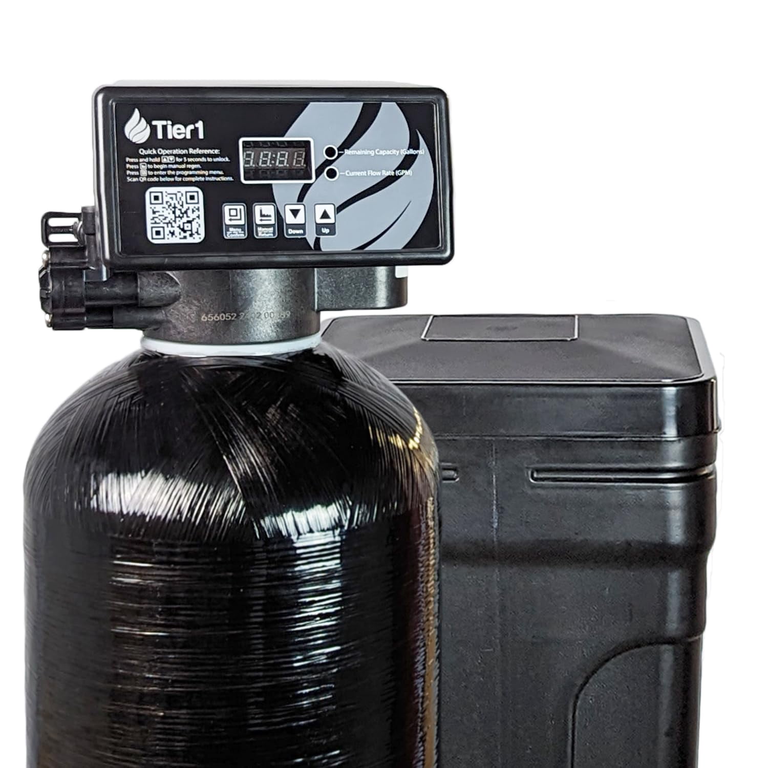 Tier1 Whole House Water Softener System Compact 24,000 Grain High ...