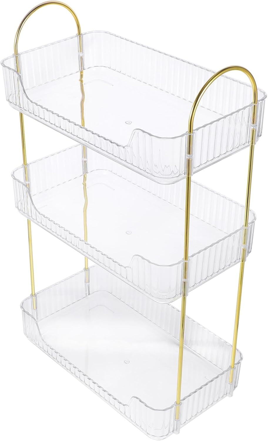 Tiered Bathroom Organizer Makeup Organizer for Vanity 3-Tier Bathroom ...