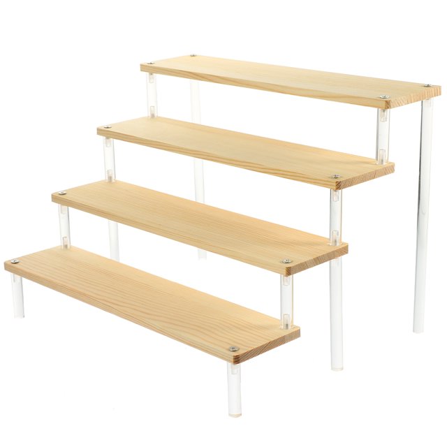 Tiered Display Shelf Craft Showing Rack Display Rack Acrylic Organizer ...
