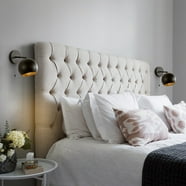 Homer 13" 1-Light Modern Industrial Iron LED Dome Pendant, Brass Gold ...