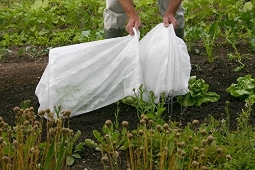 Tierra Garden 50-5060 Haxnicks Easy Fleece Tunnel Garden Cloche, Cover ...