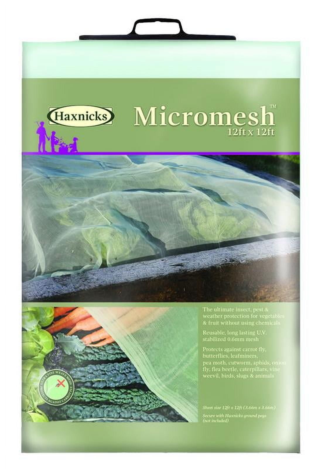 Tierra Garden Haxnicks 12' x Mesh Polypropylene Plant Cover - Walmart.com