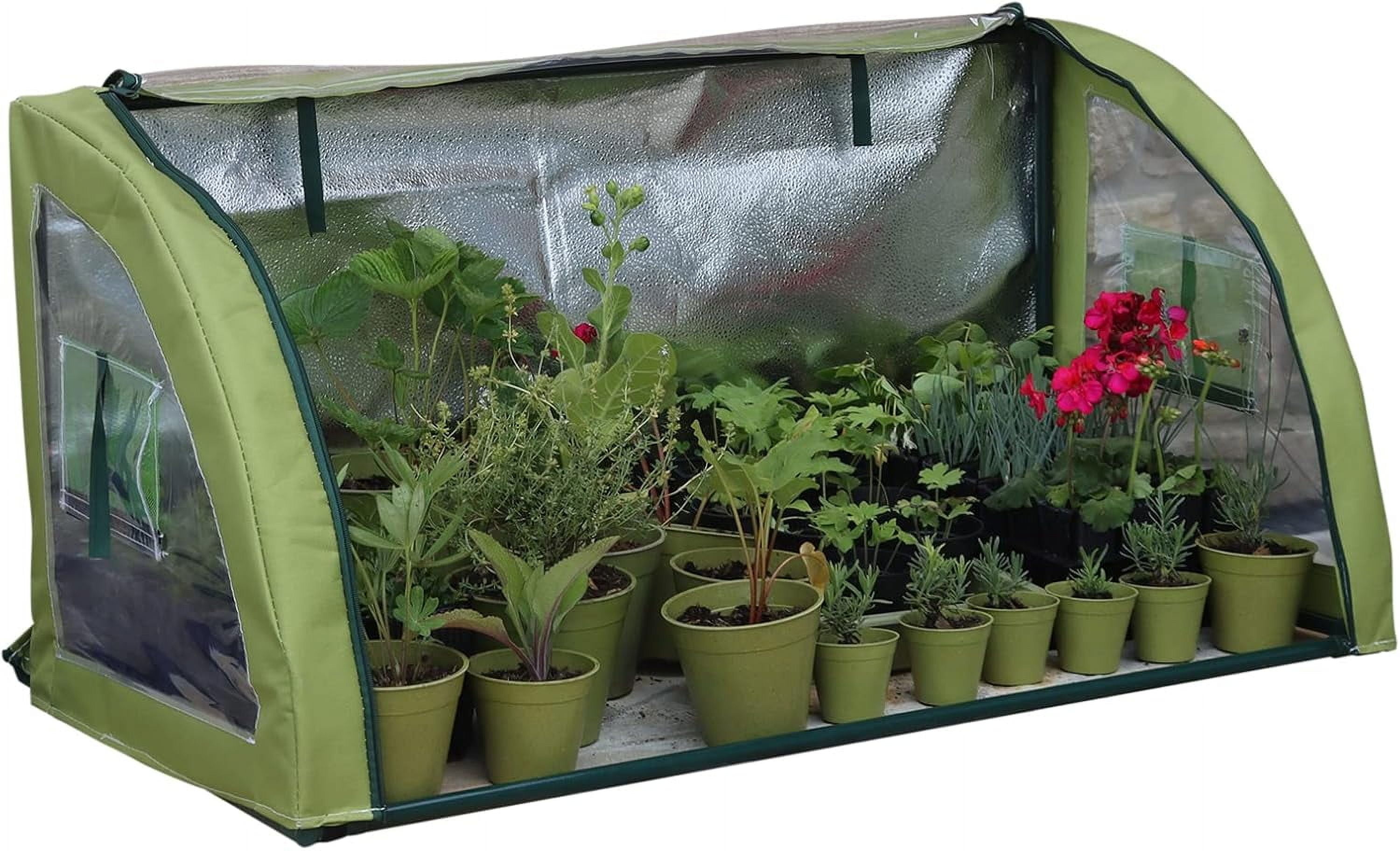 Tierra Garden Haxnicks Light-Booster Coldframe Reflective Panel ...
