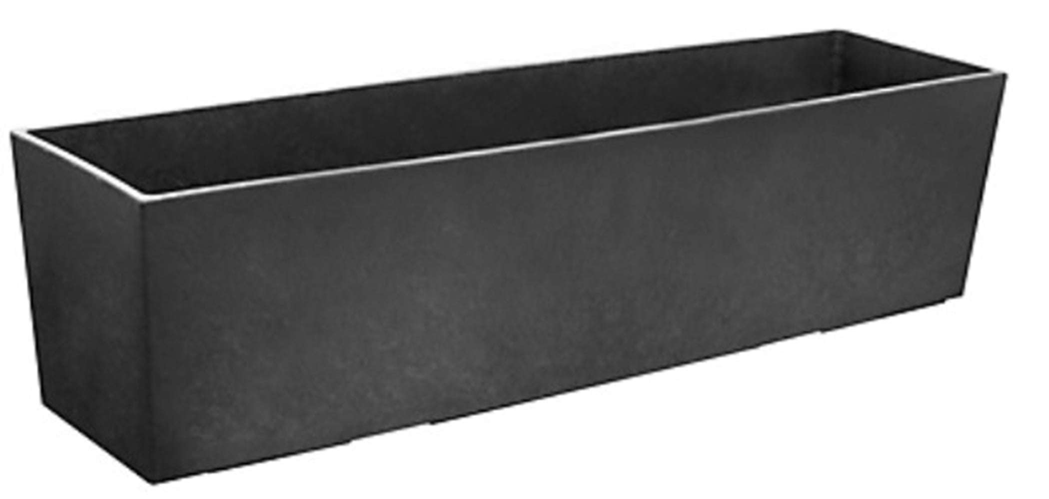 Tierra Verde MT5100373 Tabletop Trough Recycled Rubber Planter 6" x 24 ...