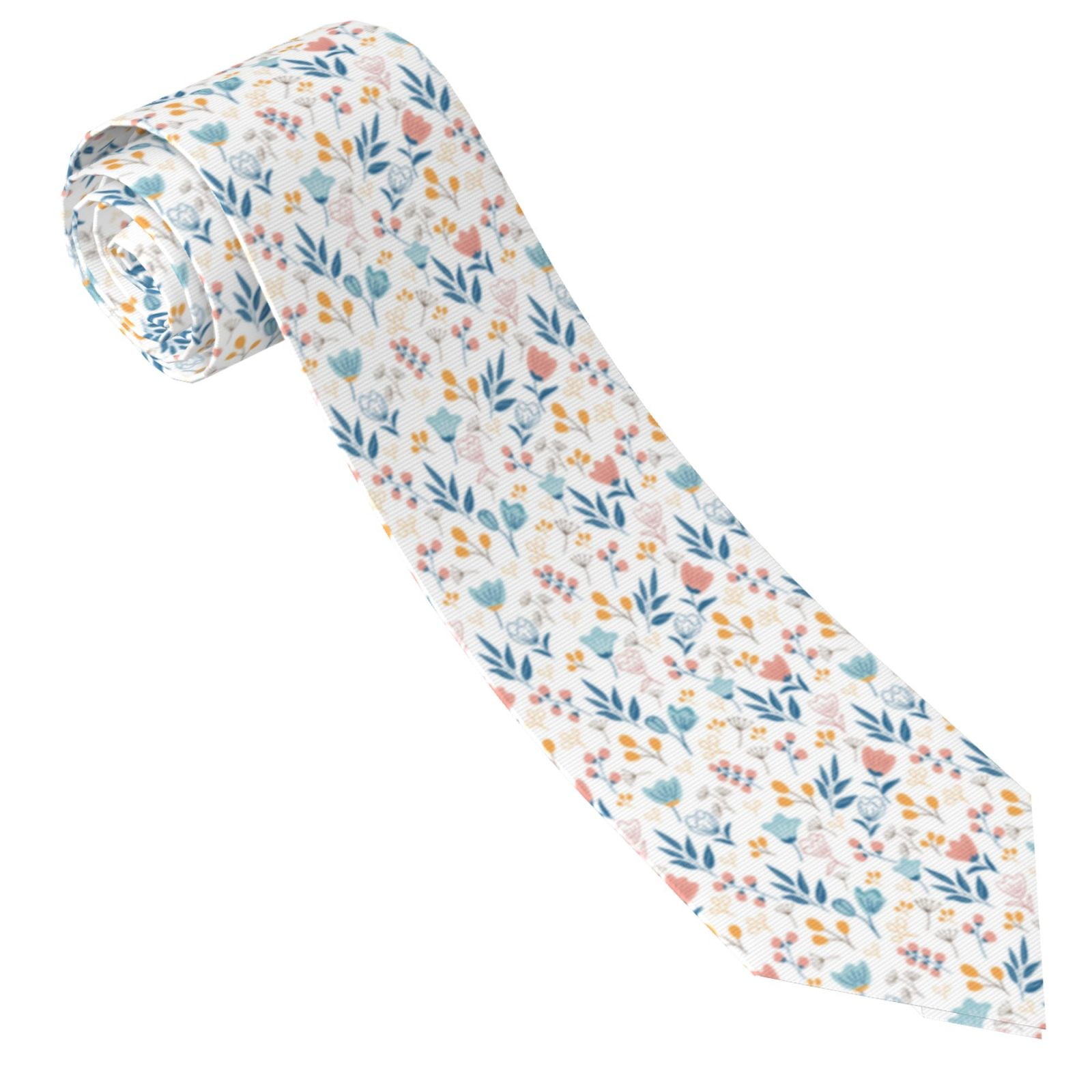 Ties for Men - Beautiful Tulips Flowers Soft Comfort Mens Tie with ...