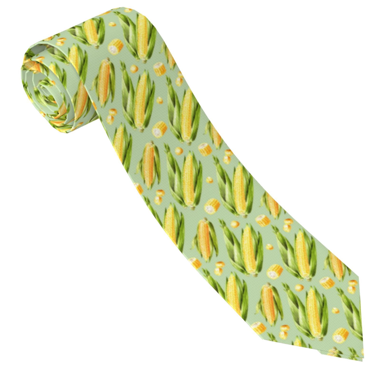 Ties for Men - Fresh Sweet Corn Soft Comfort Mens Tie with Built-In ...
