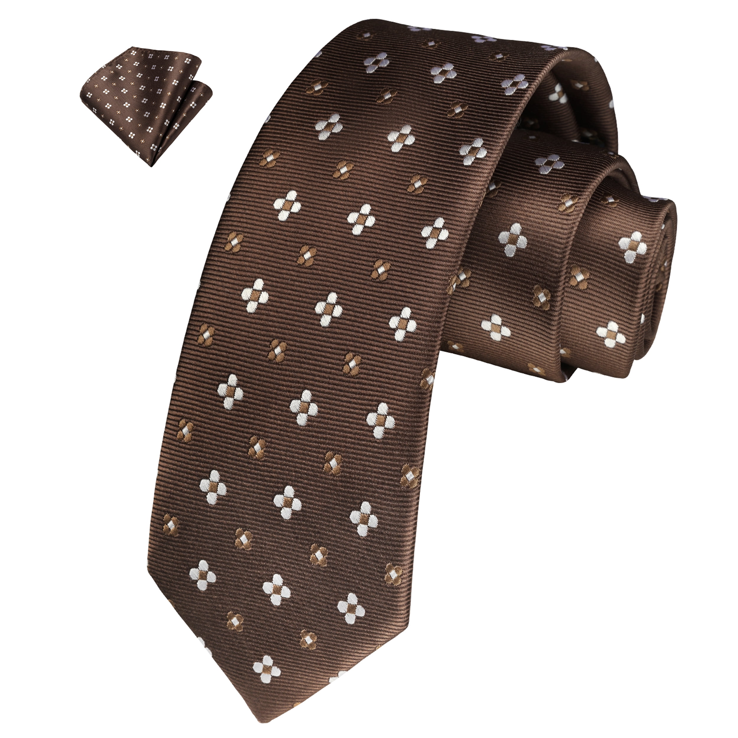 Ties for Boys Self Tie Kids Necktie Set with Pocket Square Set Ties for ...