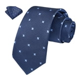 Ties for Boys Self Tie Kids Necktie and Pocket Square Set for Kid ...