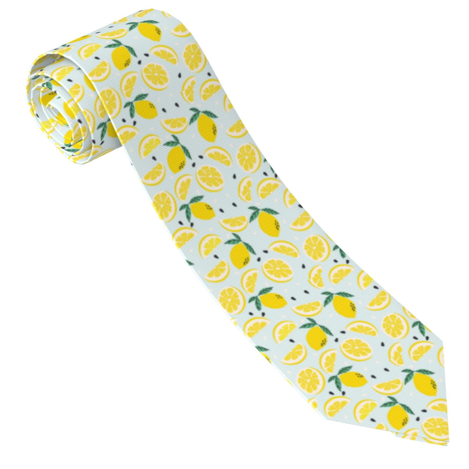 Ties for Men - Cute Lemon Azure Mens Ties Neck Ties Mens, Classic ...