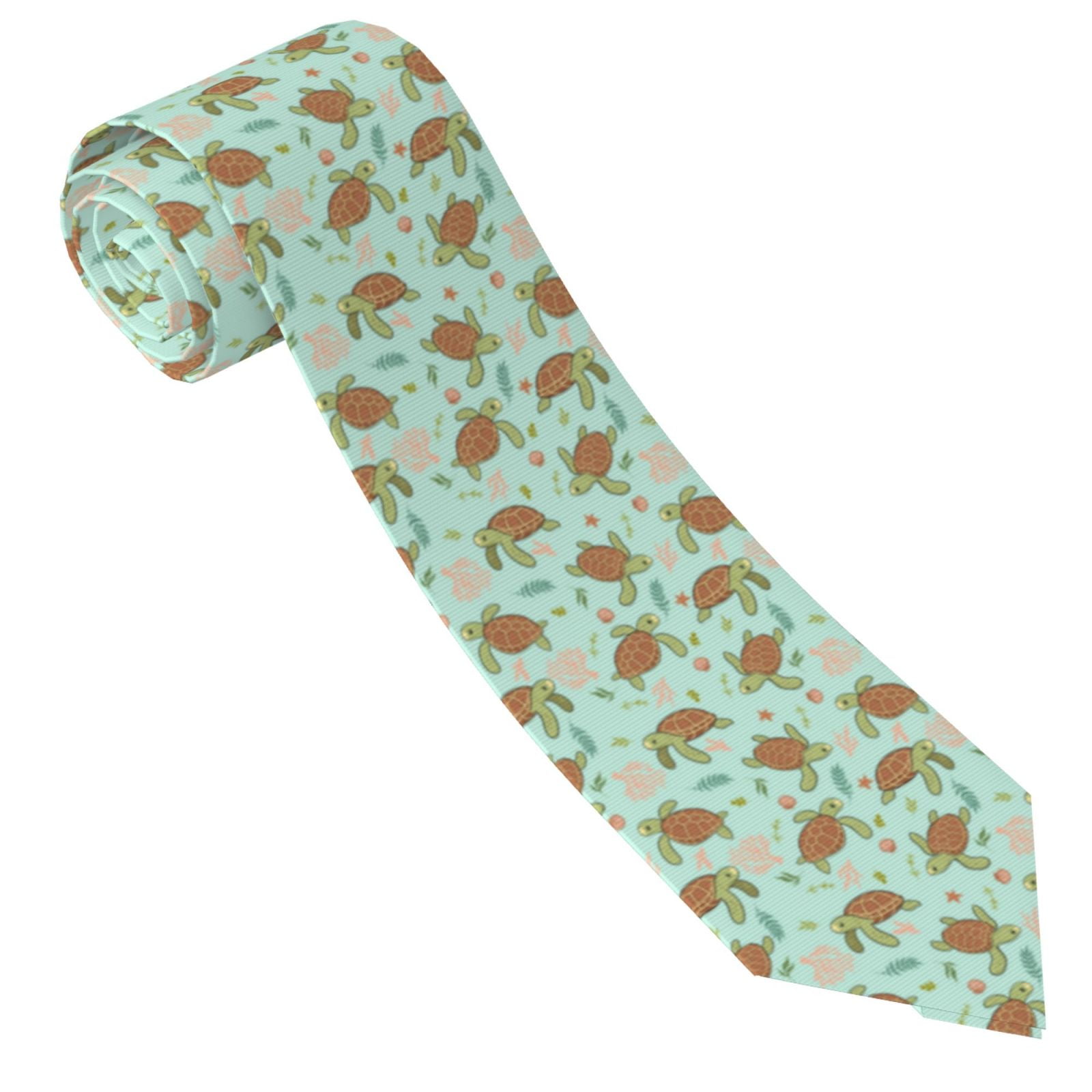 Ties for Men Cute Sea Turtles Classic Formal Men's Neckties, Soft Comfy ...