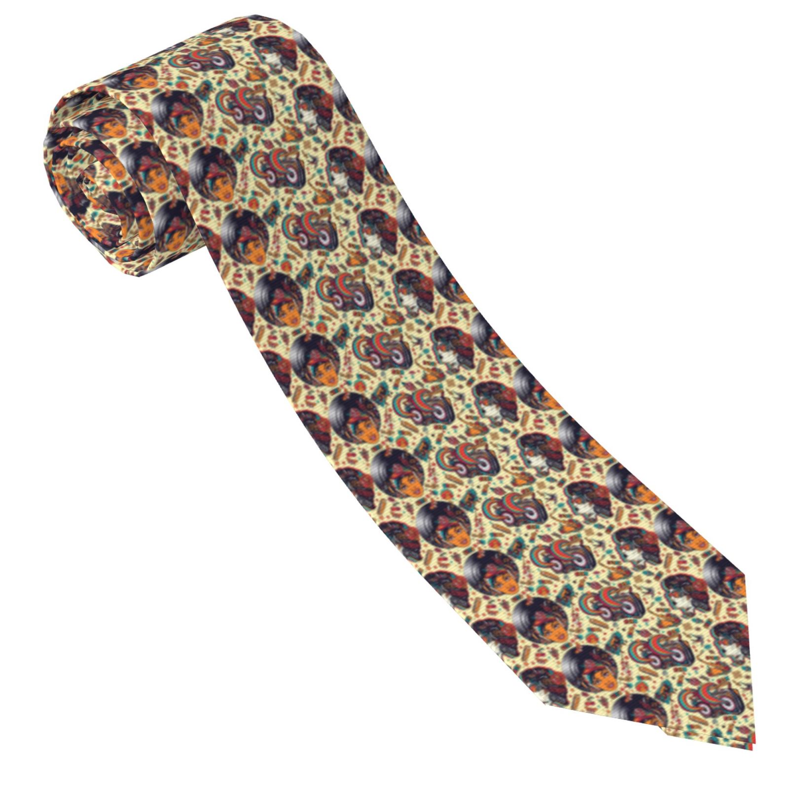 Ties for Men - Fashion Hippie Girl Mens Ties Neck Ties Mens, Classic ...