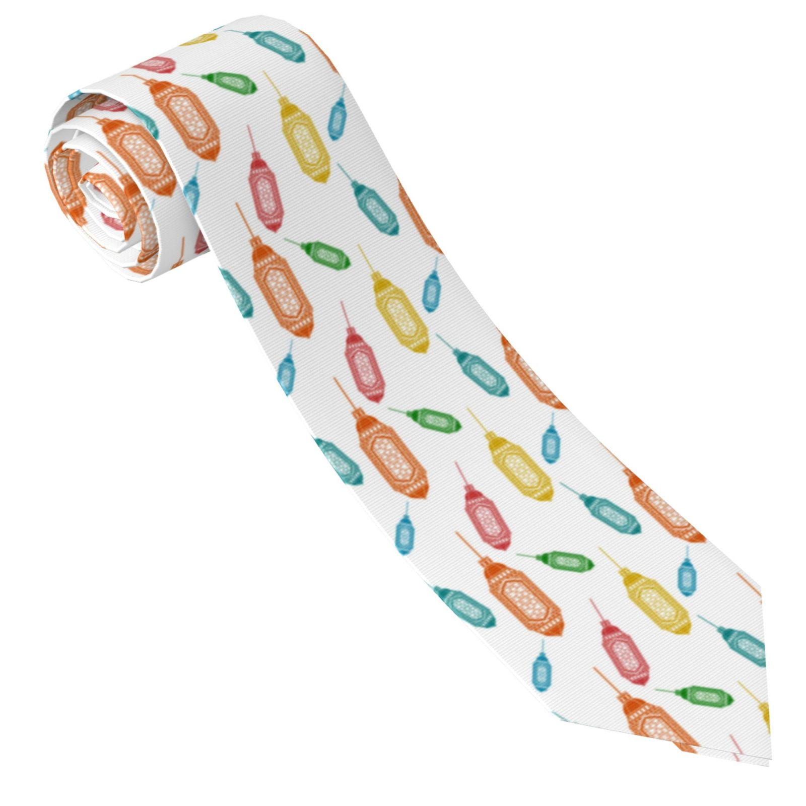 Ties for Men - Light Bulb Pattern vintage Mens Ties Neck Ties Mens ...