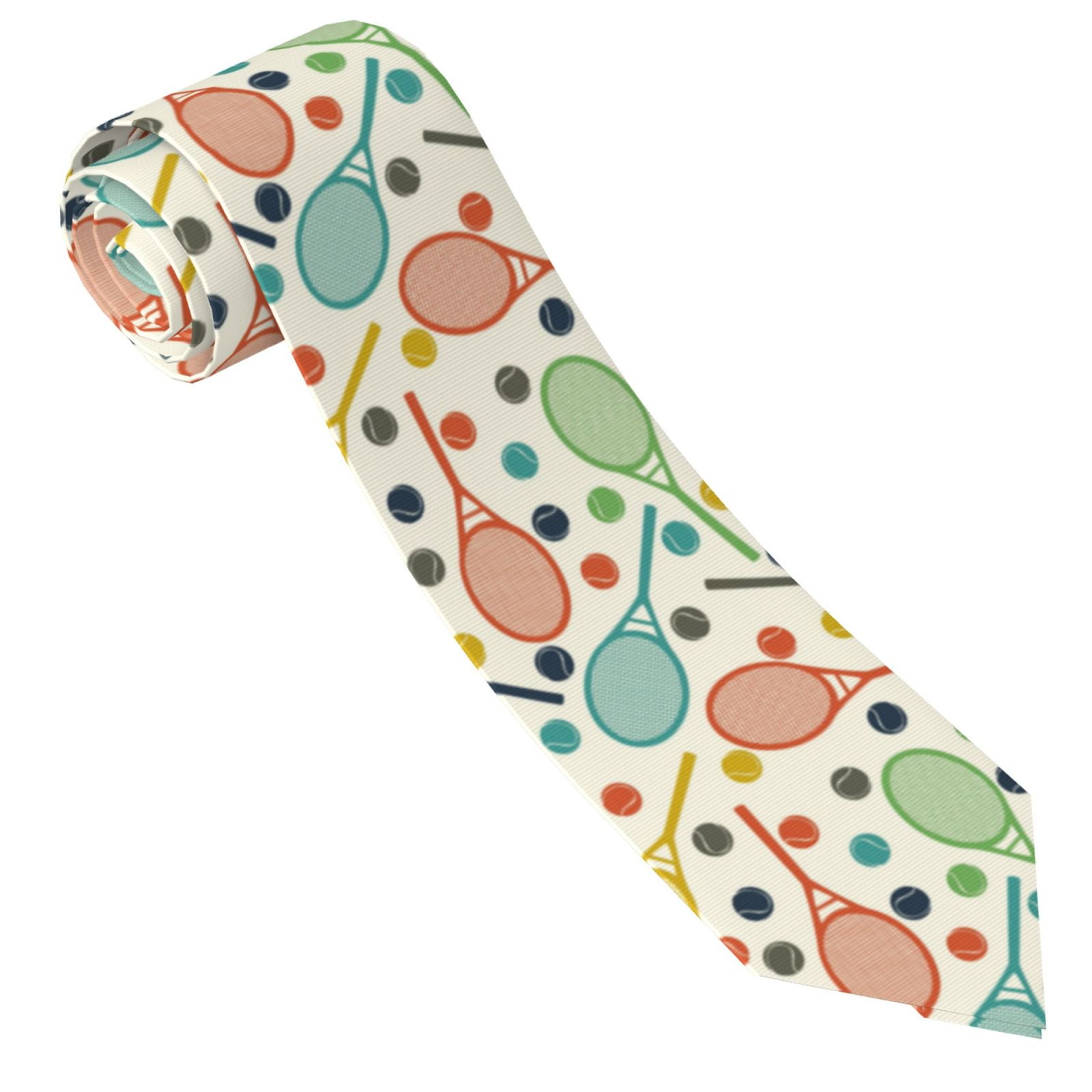 Ties for Men - Racket and Tennis Ball Mens Ties Neck Ties Mens, Classic ...