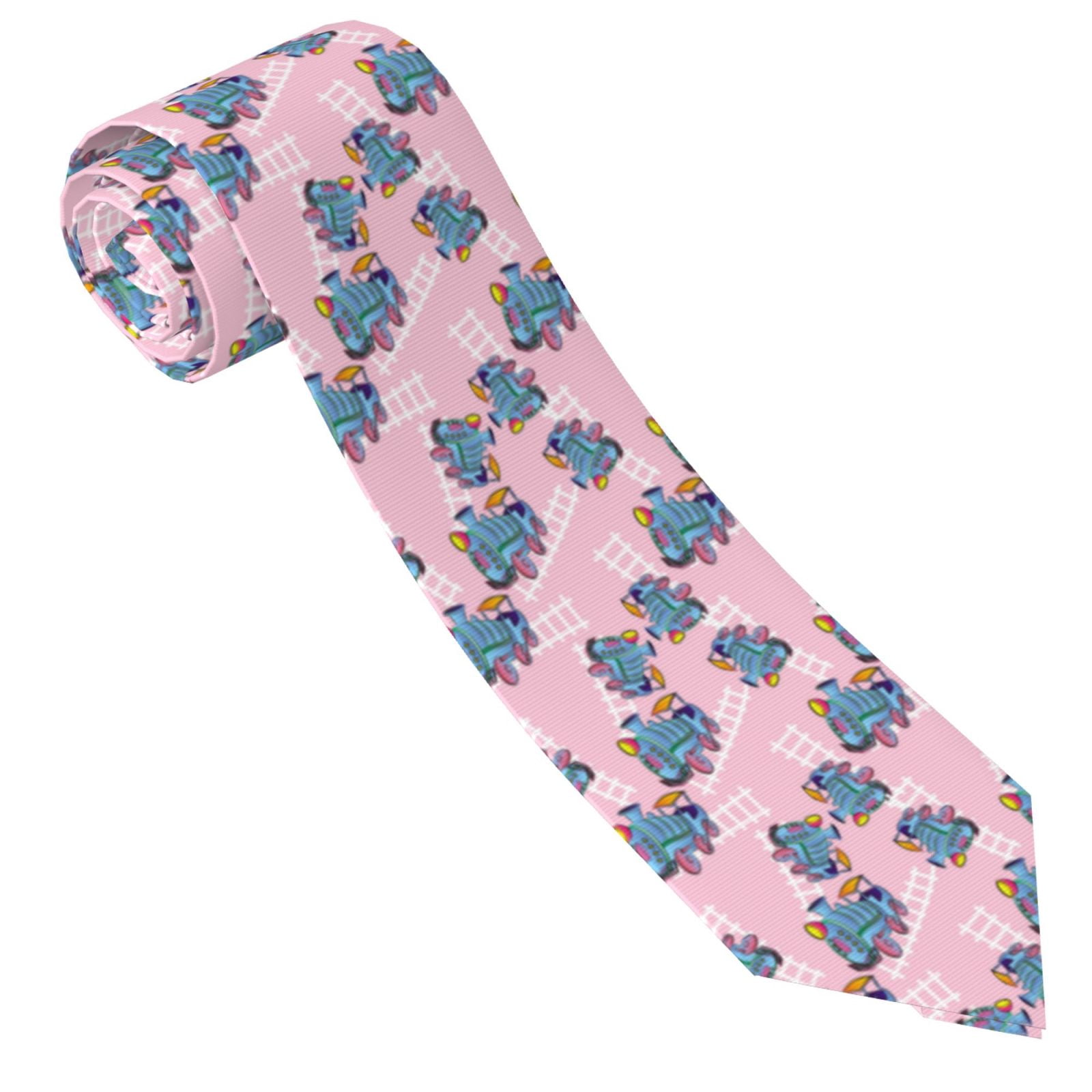 Ties for Men - cartoon Trains Pattern Mens Ties Neck Ties Mens, Classic ...