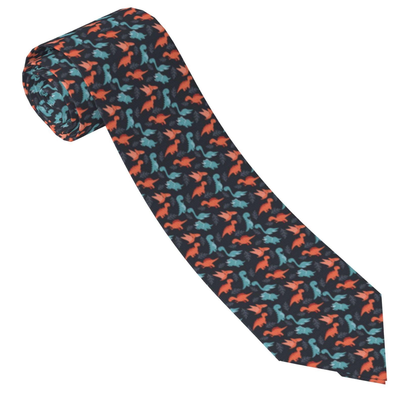Ties for Men - cute Dinosaur B Mens Ties Neck Ties Mens, Classic Formal ...