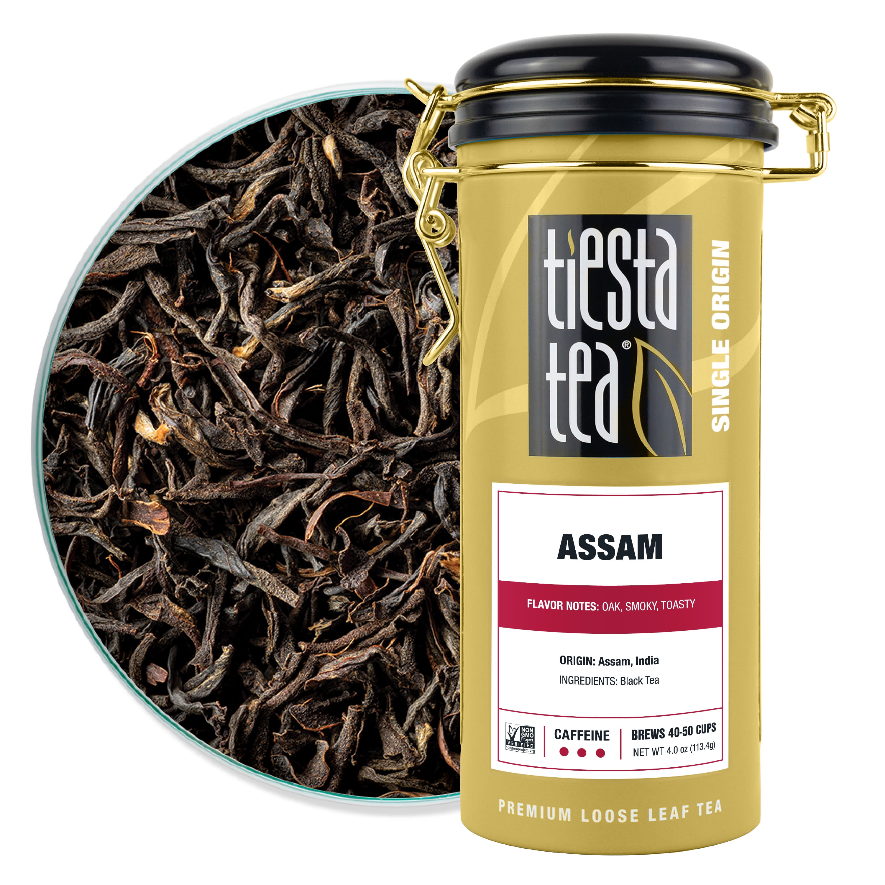 Tiesta Tea - Assam Black Tea, Single Origin Premium Black Loose Leaf ...