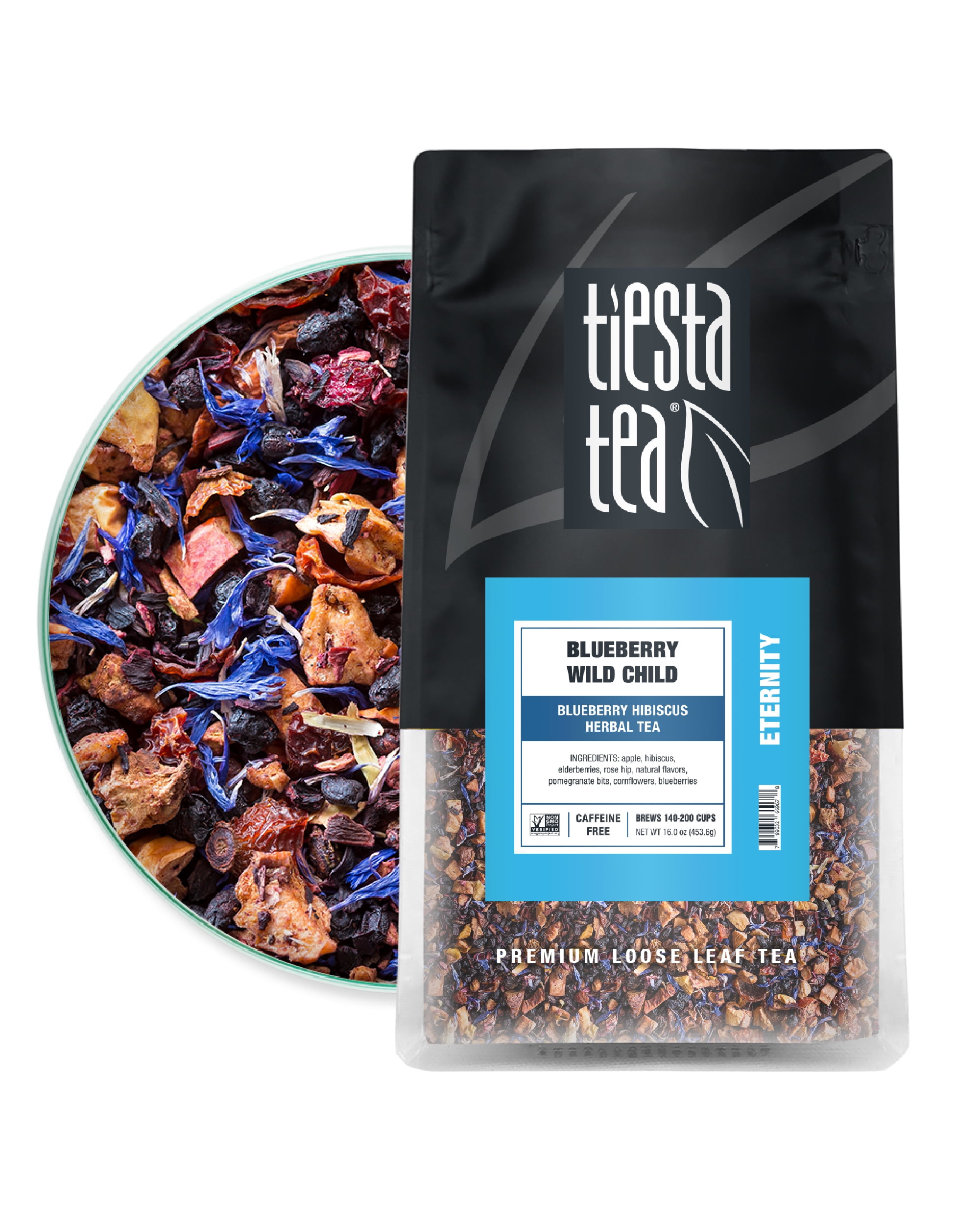 Tiesta Tea - Blueberry Wild Child, Eternity Loose Leaf Fruit Tea ...