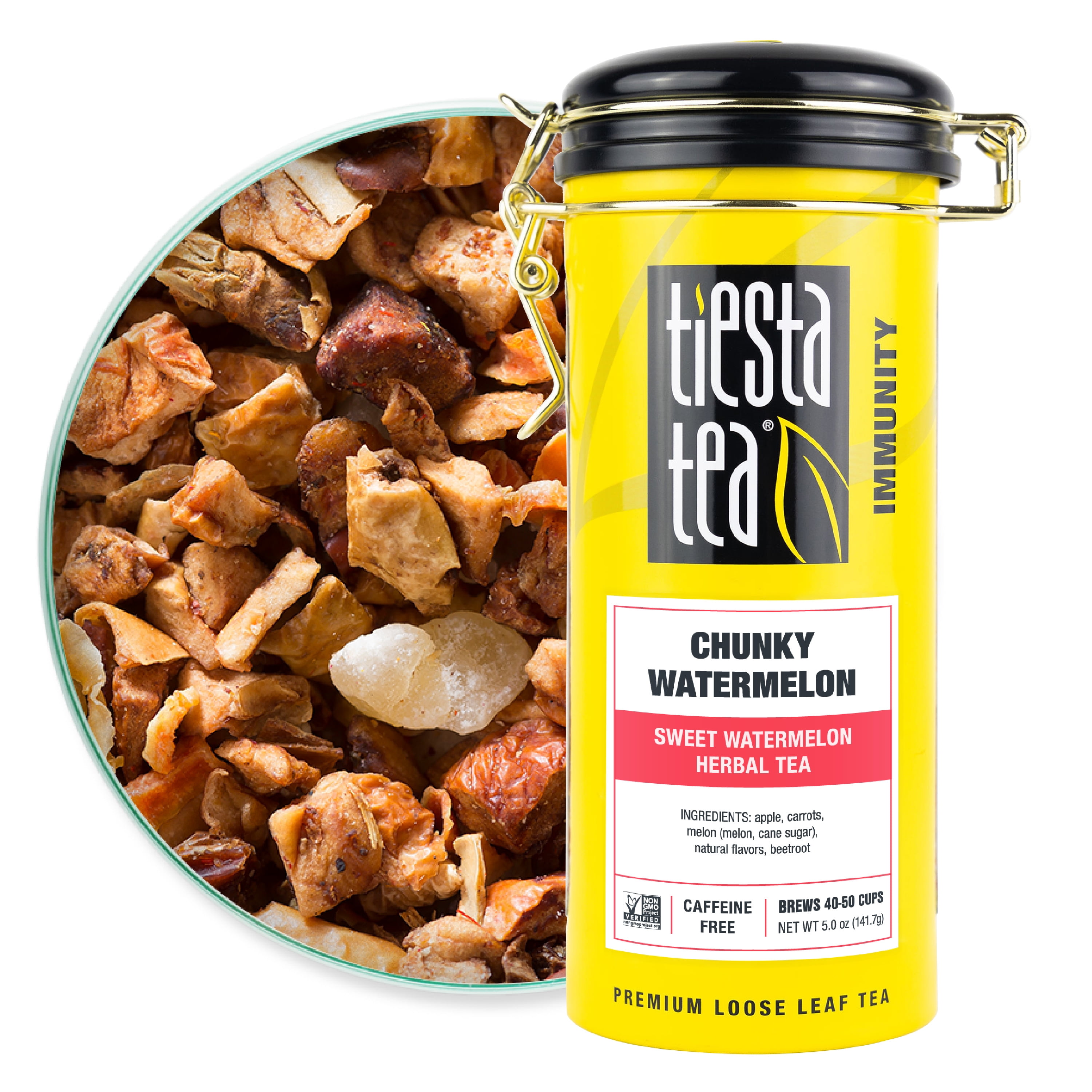 Tiesta Tea - Chunky Watermelon, Immunity Loose Leaf Fruit Tea, Caffeine ...