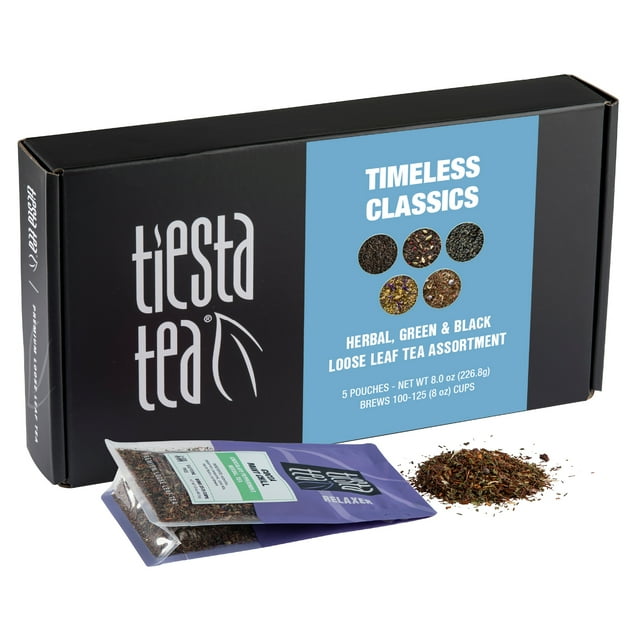 Tiesta Tea - Classic Loose Leaf Tea Gift Box, High to Non Caffeinated ...