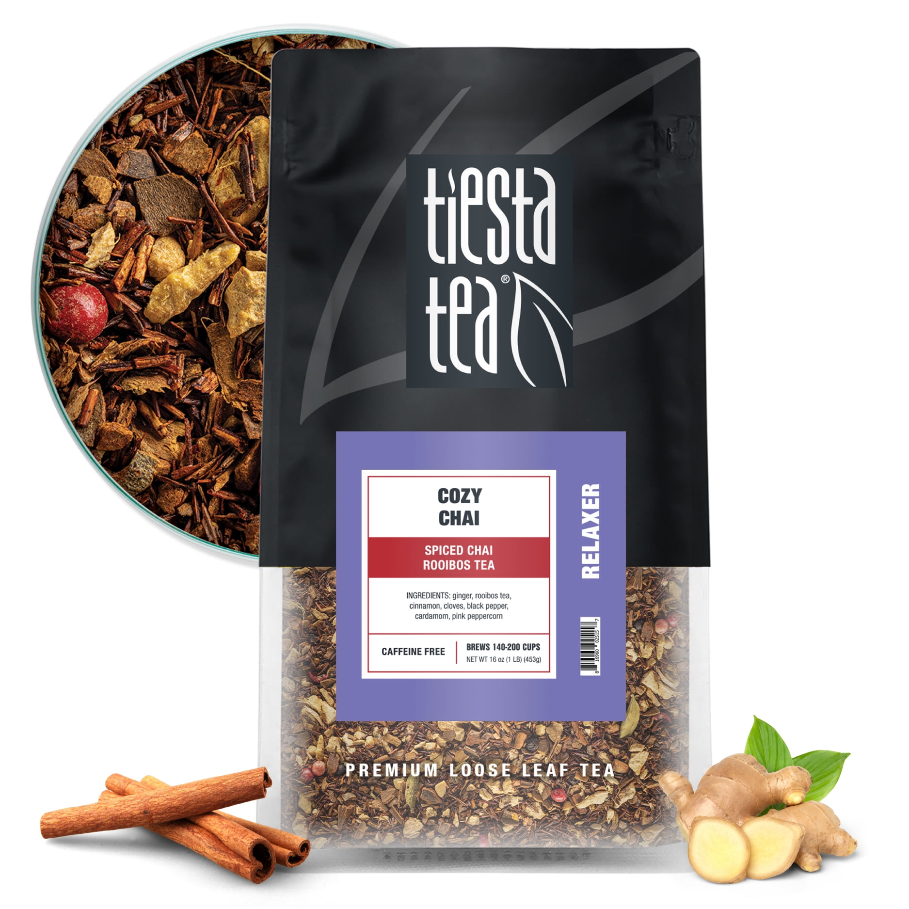 Tiesta Tea - Cozy Chai, Relaxer Loose Leaf Tea Blend, Spiced Chai ...