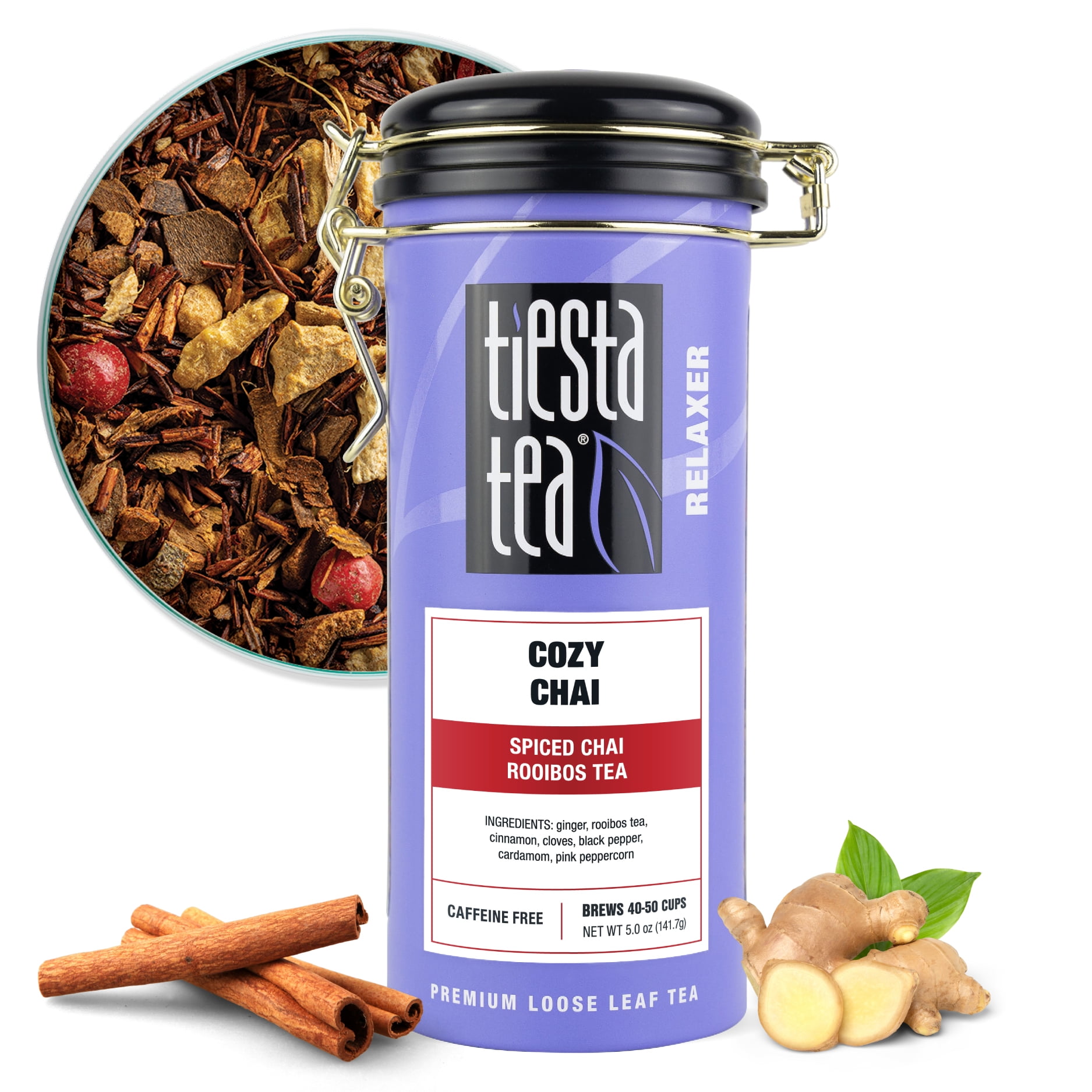 Tiesta Tea - Cozy Chai, Relaxer Loose Leaf Tea Blend, Spiced Chai ...