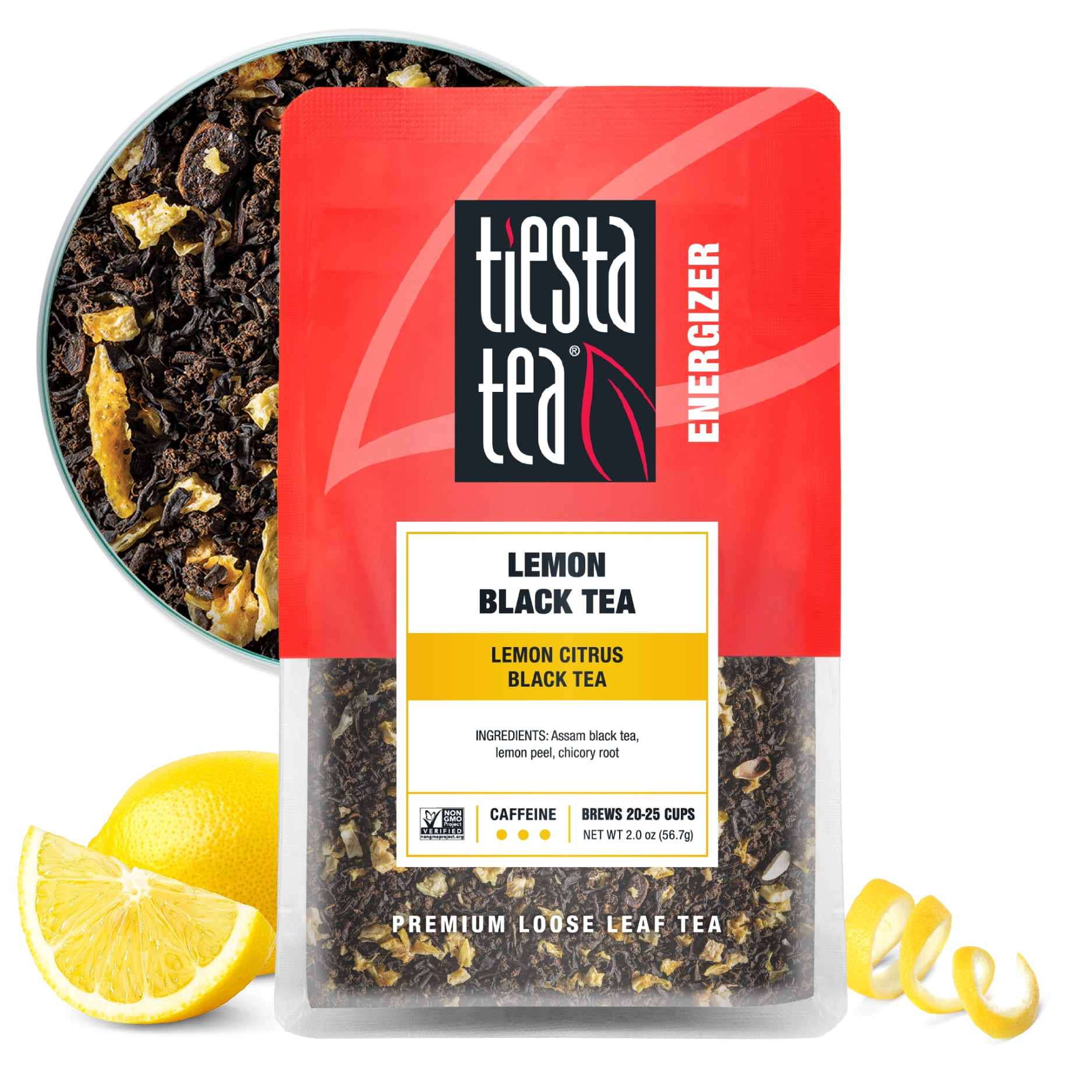 Tiesta Tea - Lemon Black Tea, Lemon Citrus Black Tea, Premium Loose ...