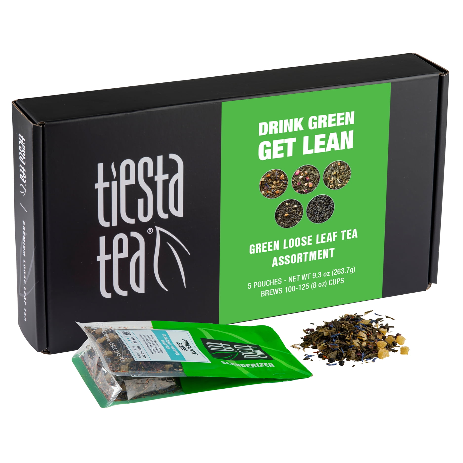Tiesta Tea - Loose Leaf Green Tea Gift Box, Medium Caffeinated Tea ...