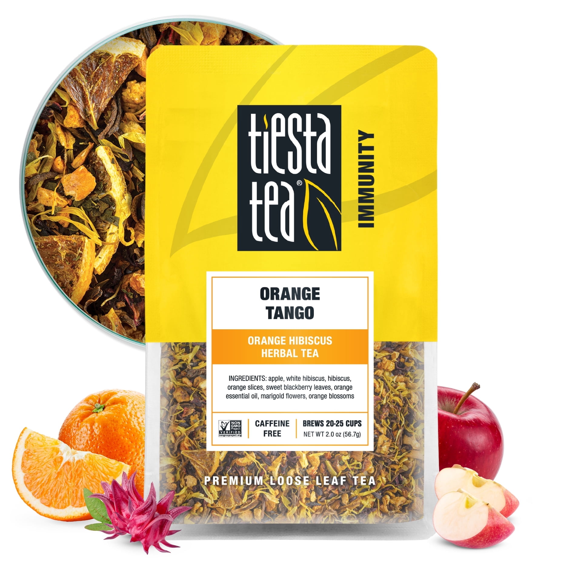 Tiesta Tea - Orange Tango, Immunity Loose Leaf Tea Blend, Orange ...