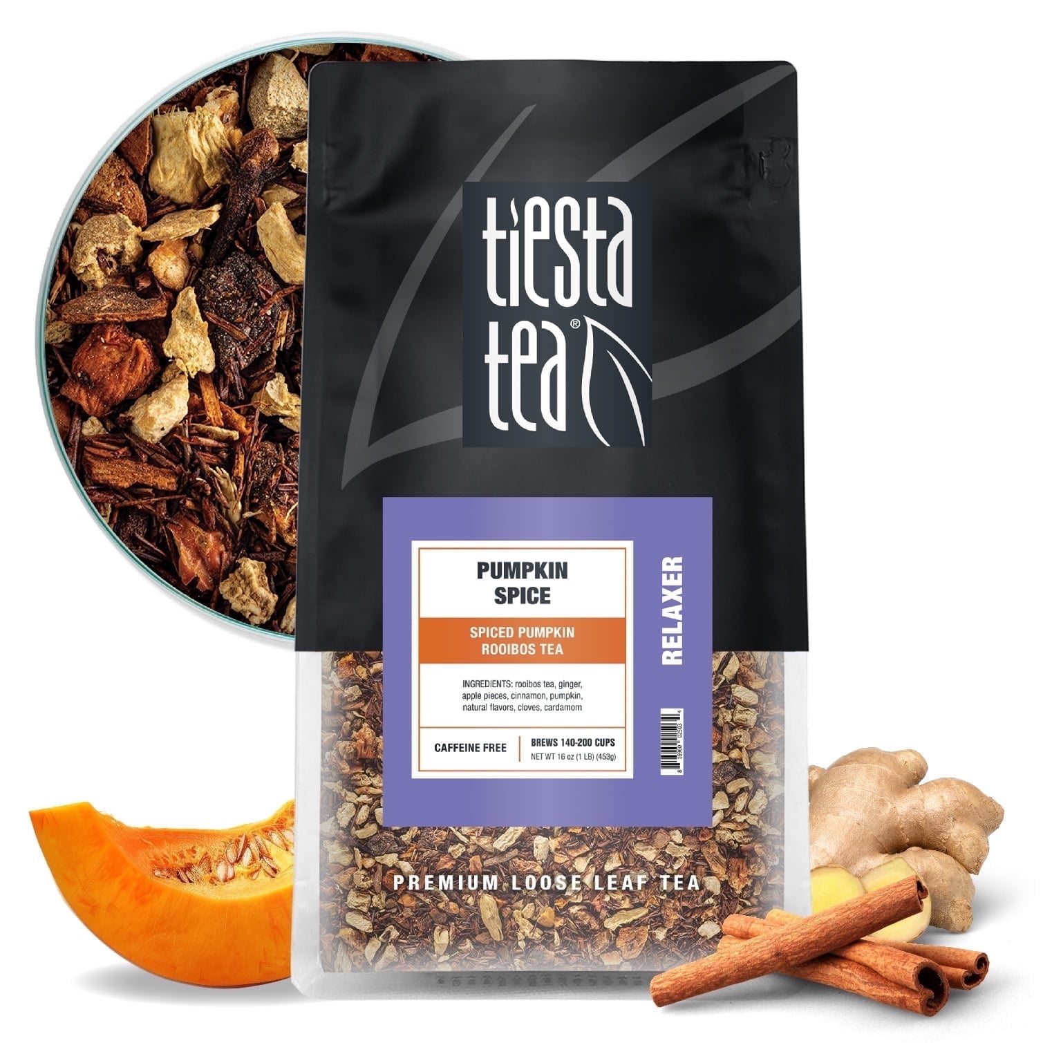 Tiesta Tea - Pumpkin Spice Rooibos Tea, Premium Loose Leaf Tea Blend ...