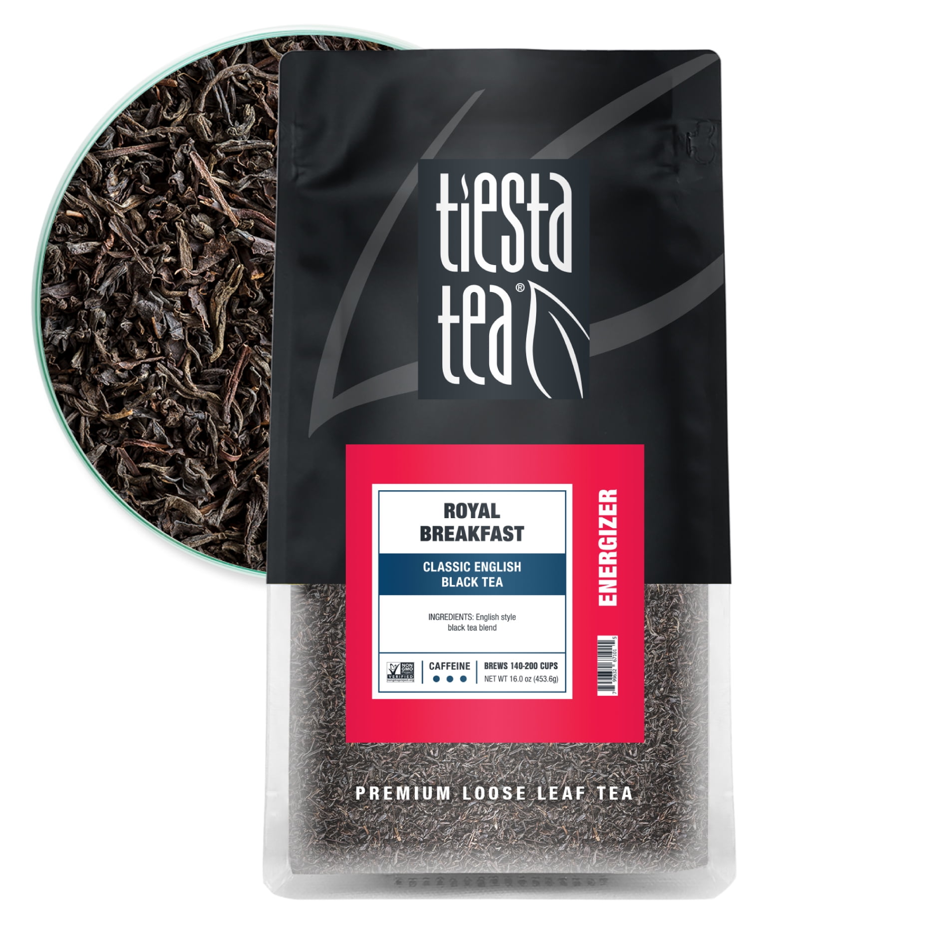 Tiesta Tea Royal Breakfast - Energizer Loose Leaf Black Tea, High ...