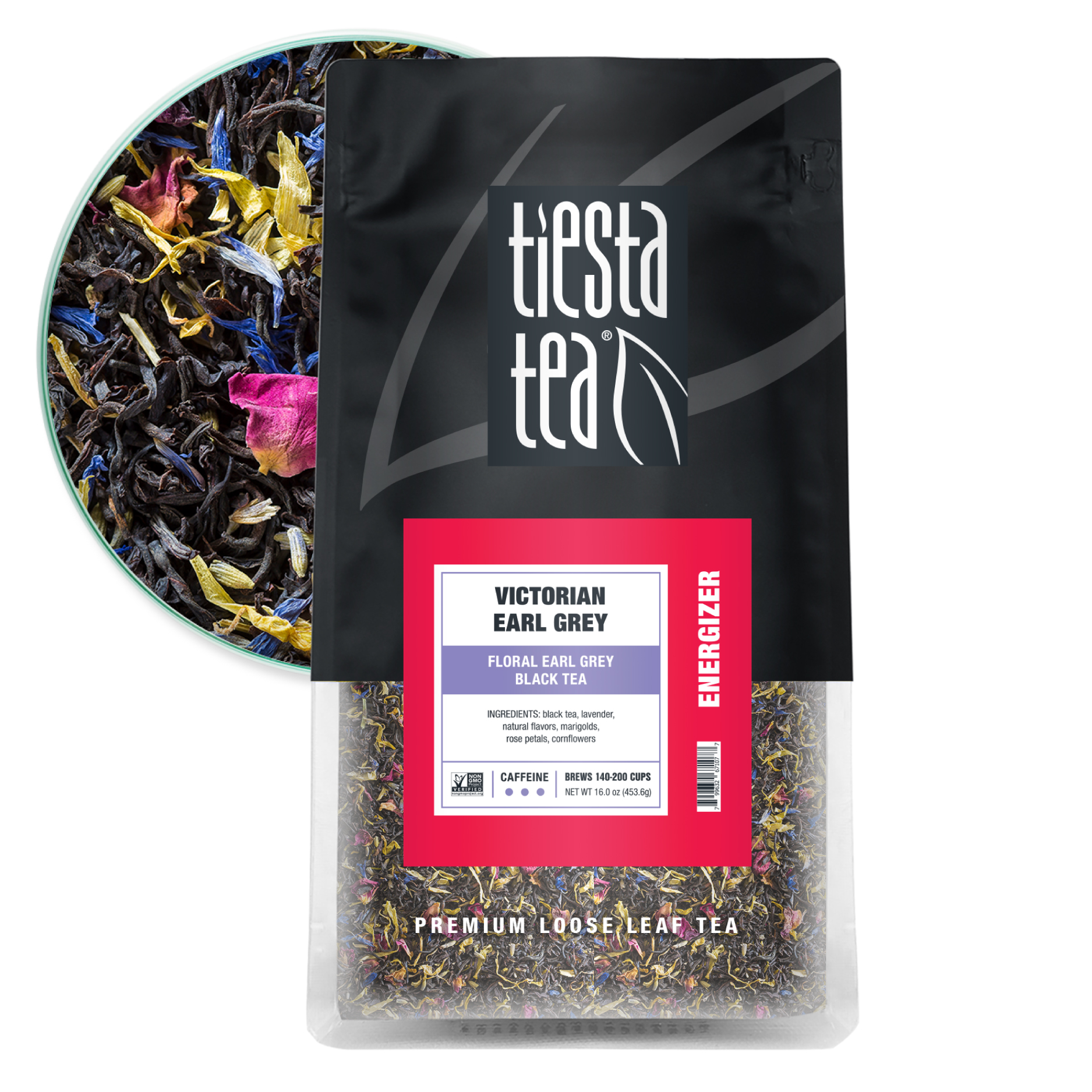 Tiesta Tea - Victorian Earl Grey, Energizer Loose Leaf Black Tea, High ...