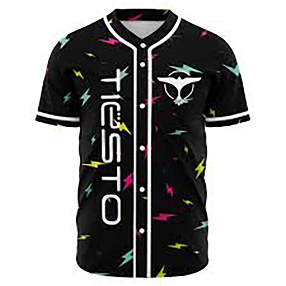 Tiesto Jersey Festival Clothing Festival DJ Merch Jersey Harajuku Thin ...