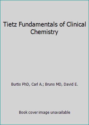 Pre-Owned Tietz Fundamentals of Clinical Chemistry (Hardcover ...