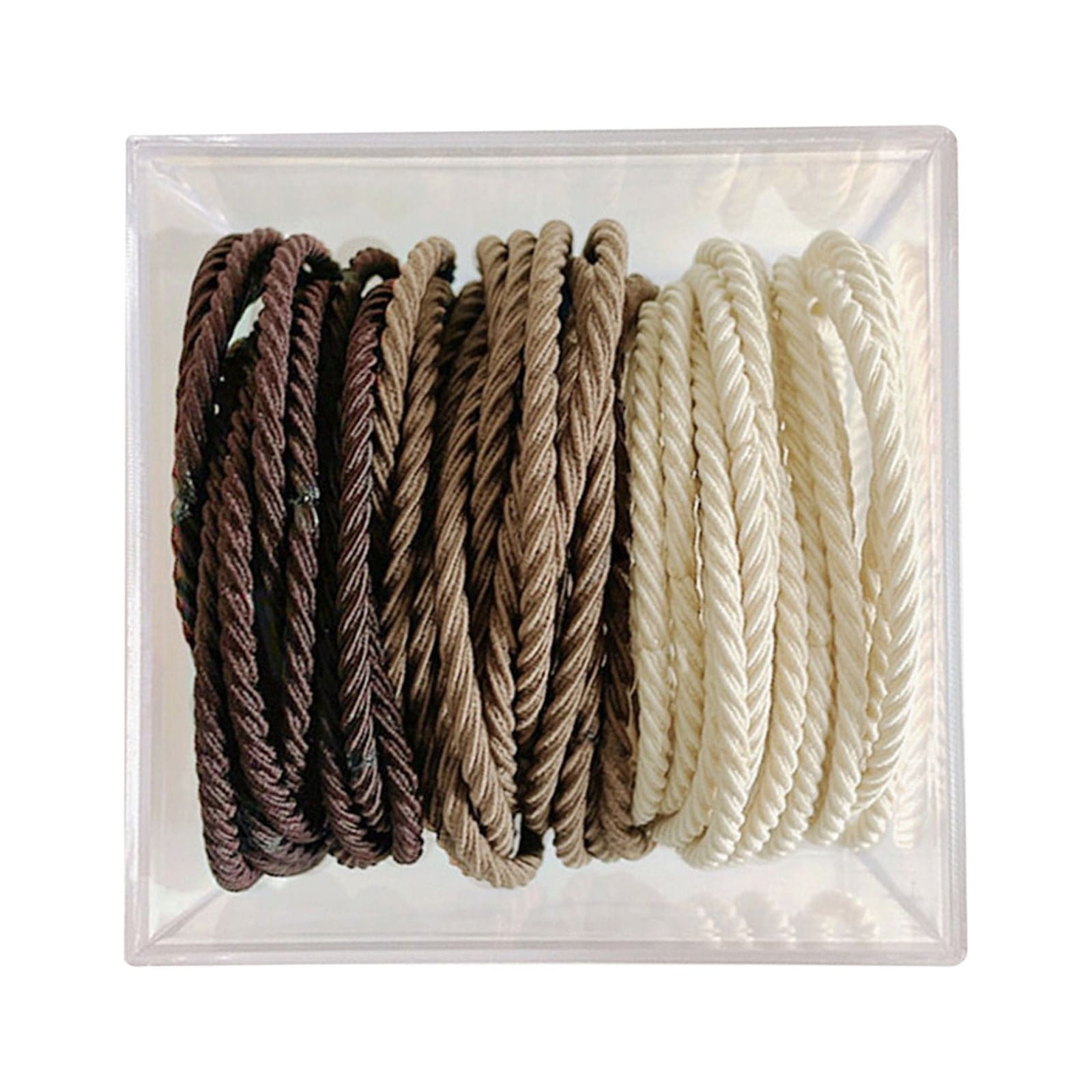 Tiezhimi Leather Band High Elasticity Durable Hair Binding Rope Female ...