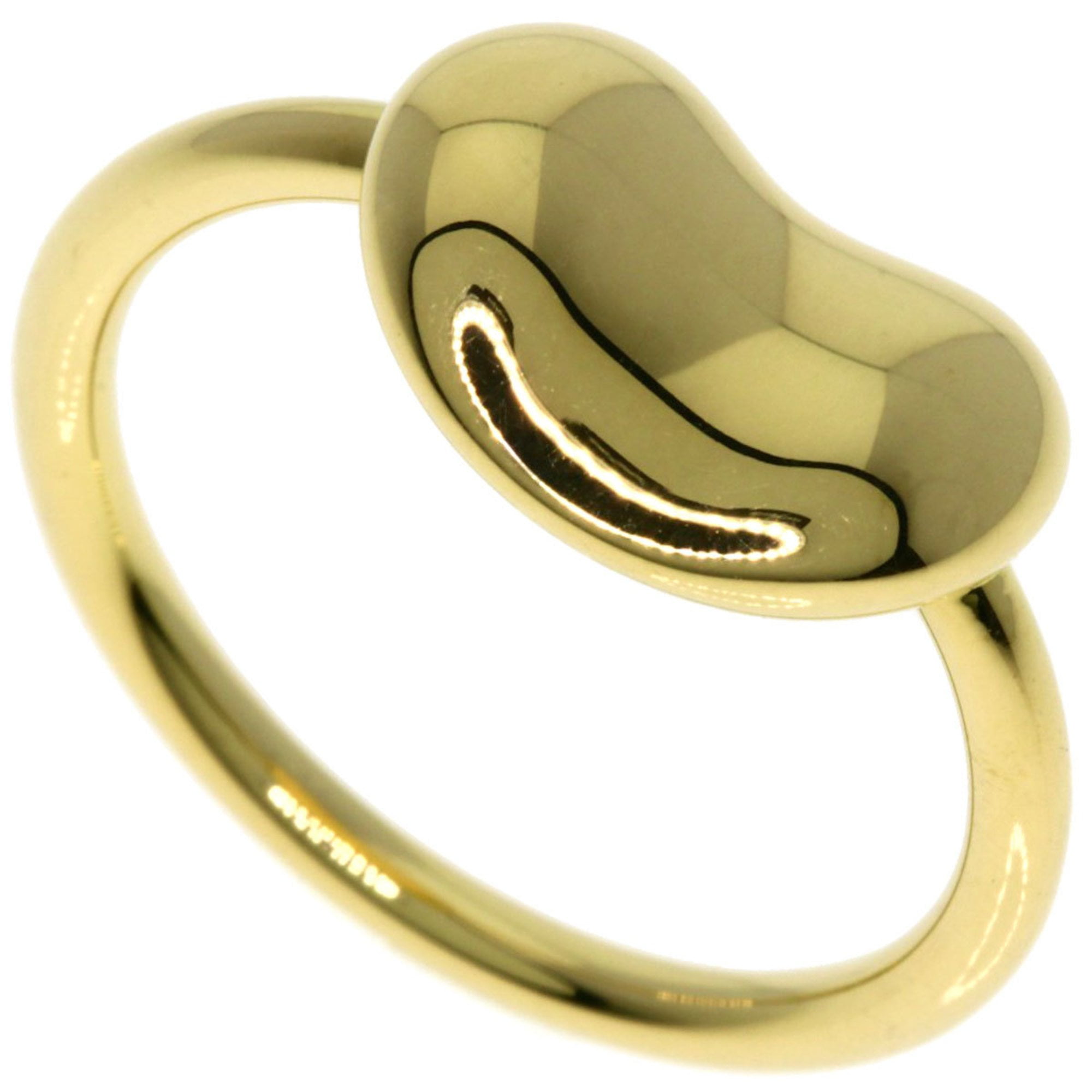 Pre-Owned Tiffany Bean Ring, 18K Yellow Gold, Women's, TIFFANY&Co. (Good) - Walmart.com