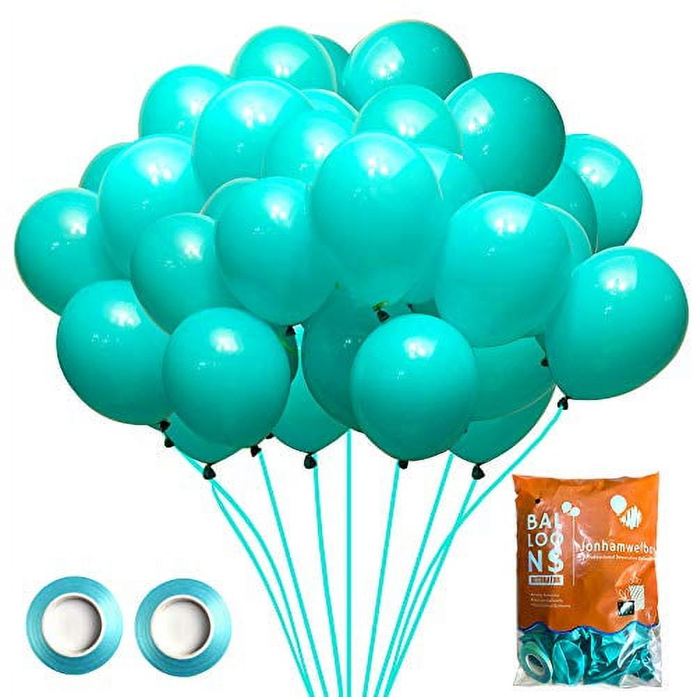 Tiffany Blue Balloons Teal Balloon Pastel Turquoise Latex Helium party ...