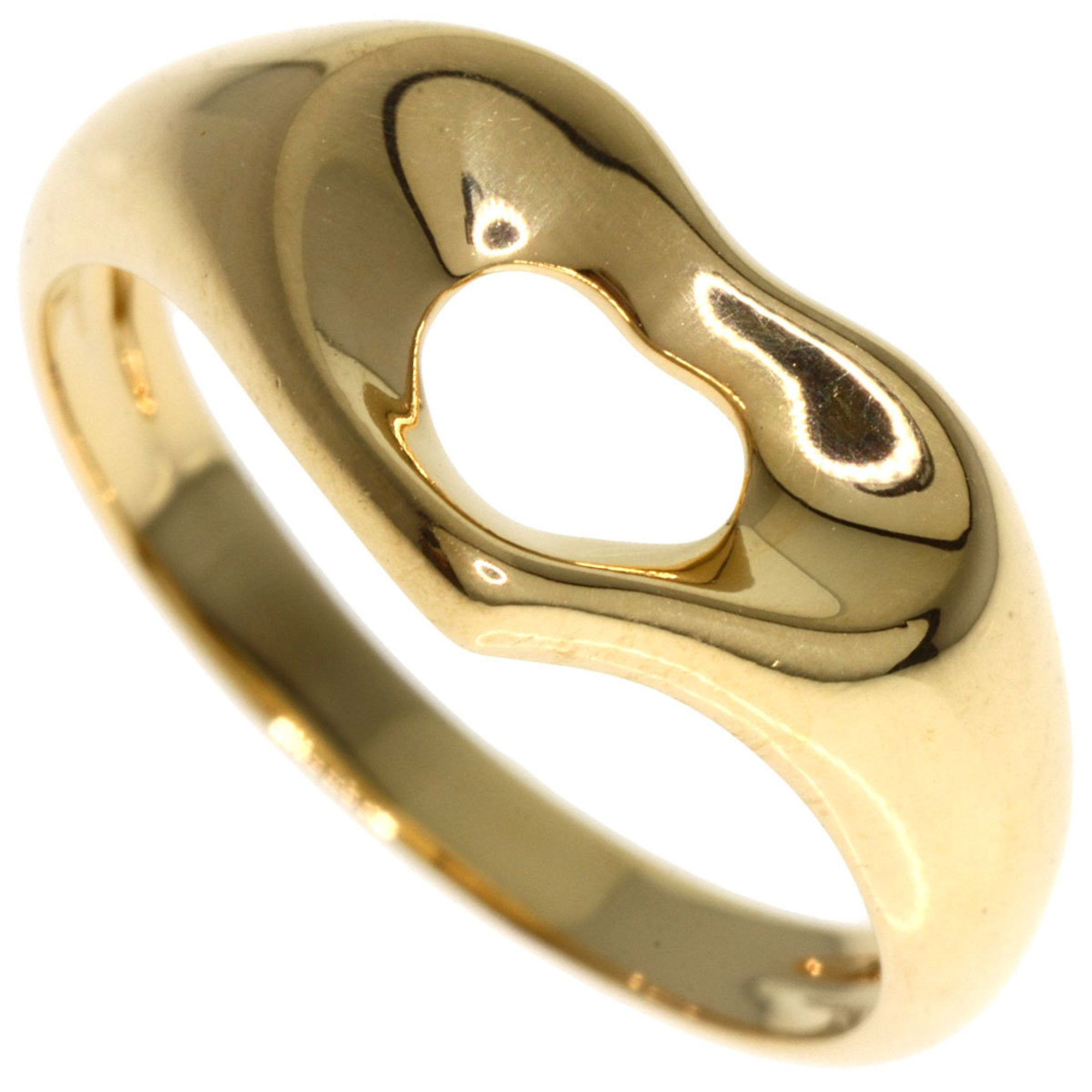 Pre-Owned Tiffany & Co. Heart Ring, 18K Yellow Gold, Women's, TIFFANY ...