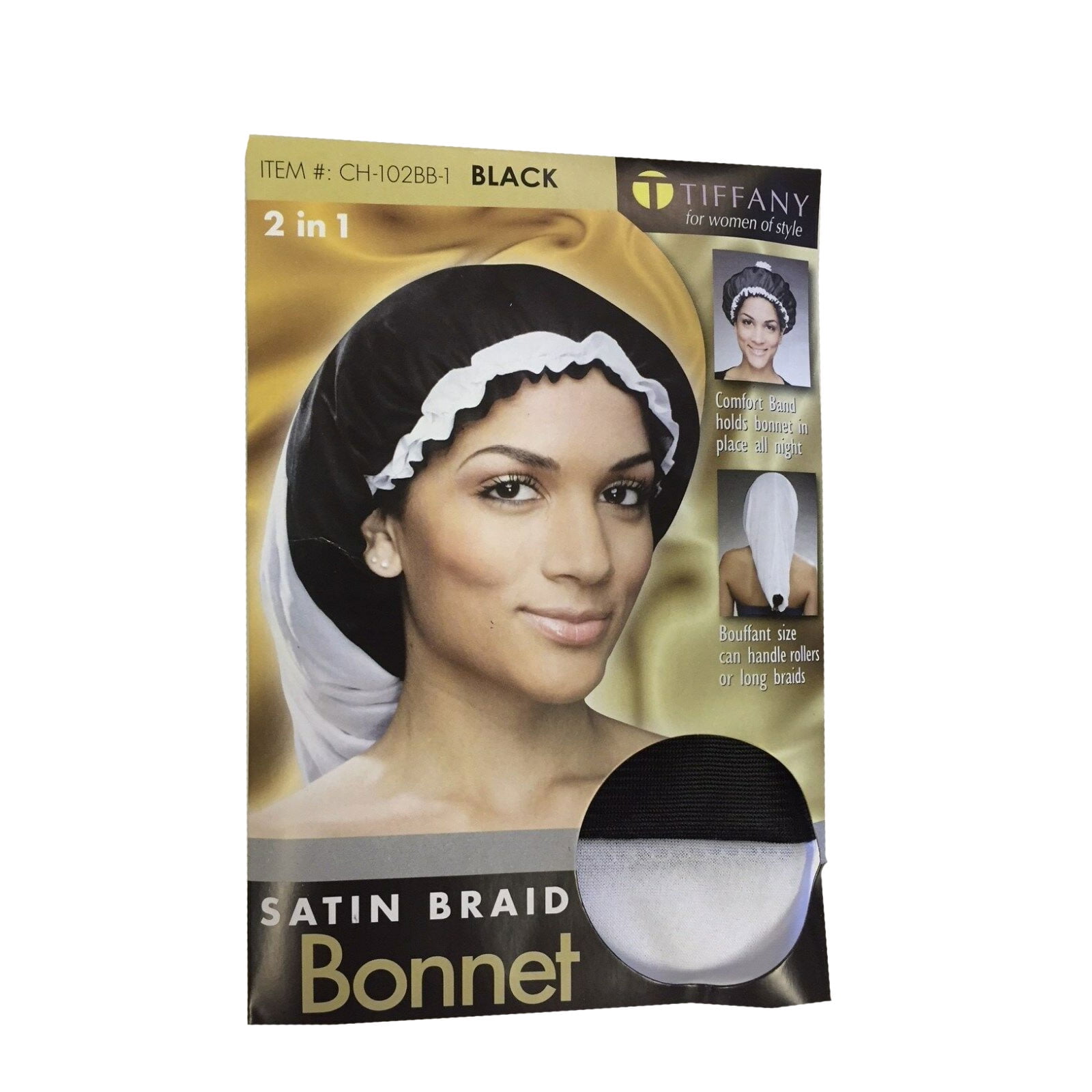 Tiffany Satin Braid Bonnet,Pack of 12 - Walmart.com