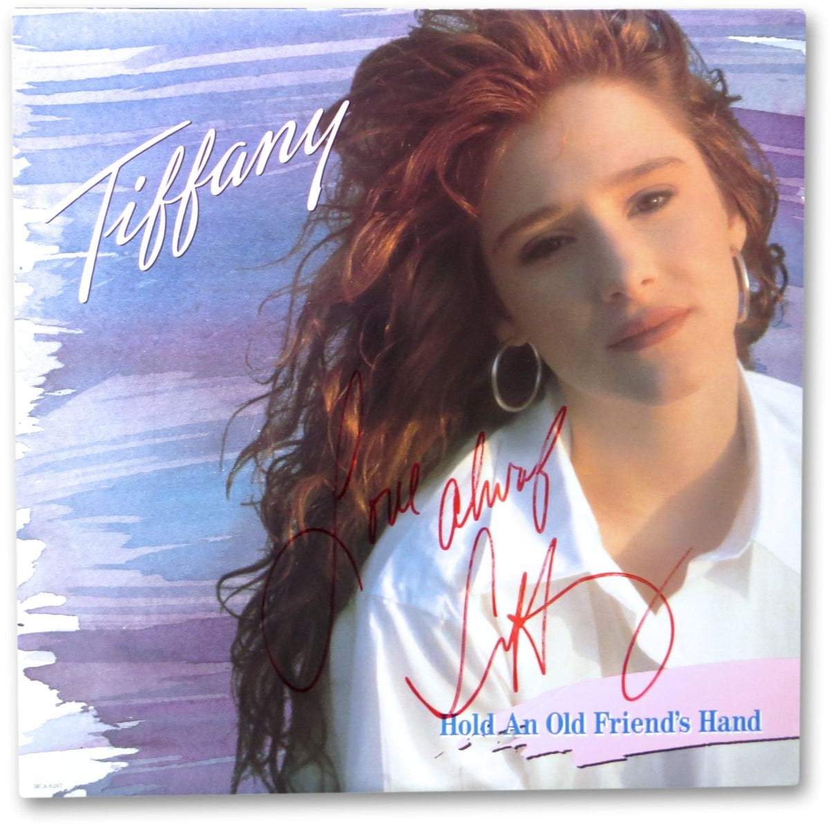Tiffany Signed Autographed Record Album Hold an Old Friend's Hand JSA ...