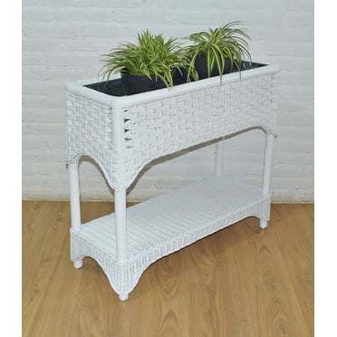 Veranda Resin Wicker Window Box Planter - Walmart.com