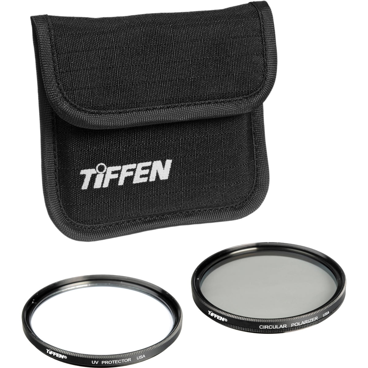 Tiffen 77mm Photo Twin Pack Filter Kit, (UV Protection Filter and ...