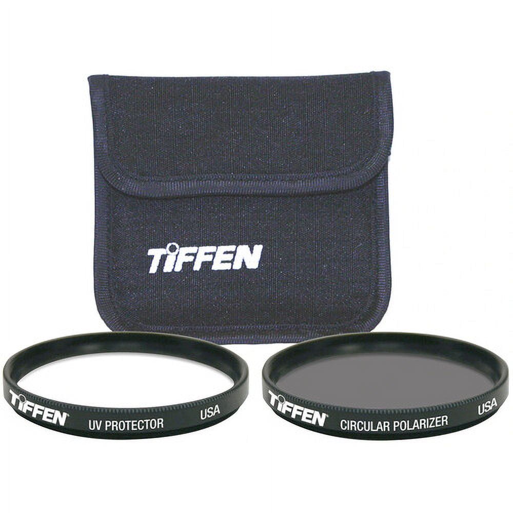 Tiffen UV Protection & Circular Polarizing Filter Photo Twin Pack (82mm ...