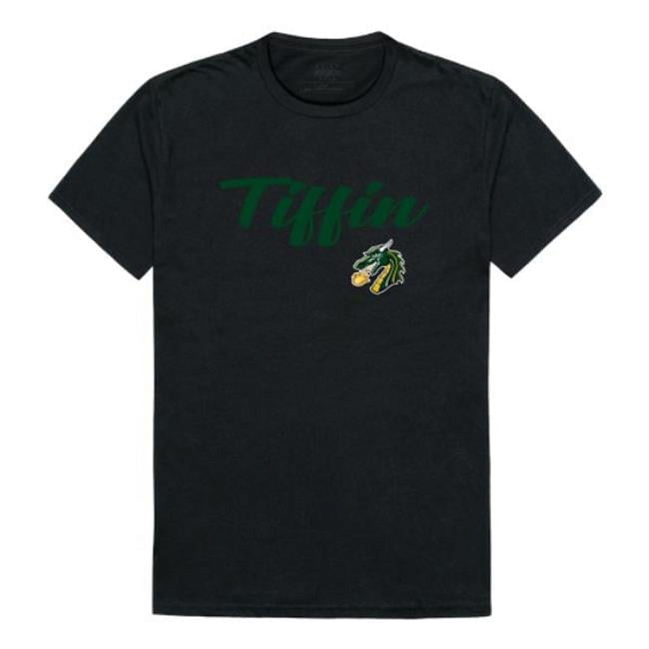 Tiffin University Dragons Script T-Shirt, Black - Extra Large - Walmart.com