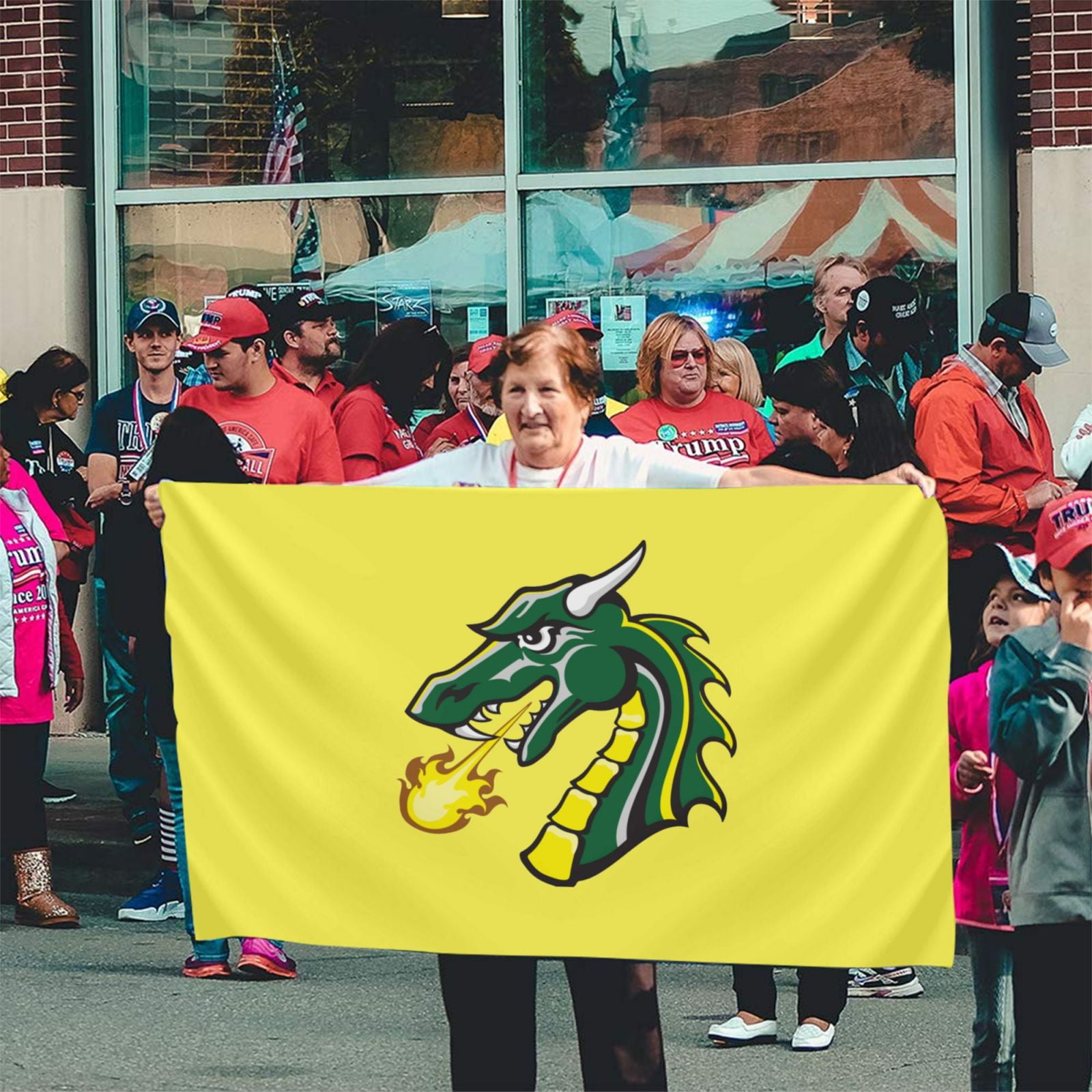 Tiffin University Logo Banner Breeze Flag Outdoor Flags Home Flag ...