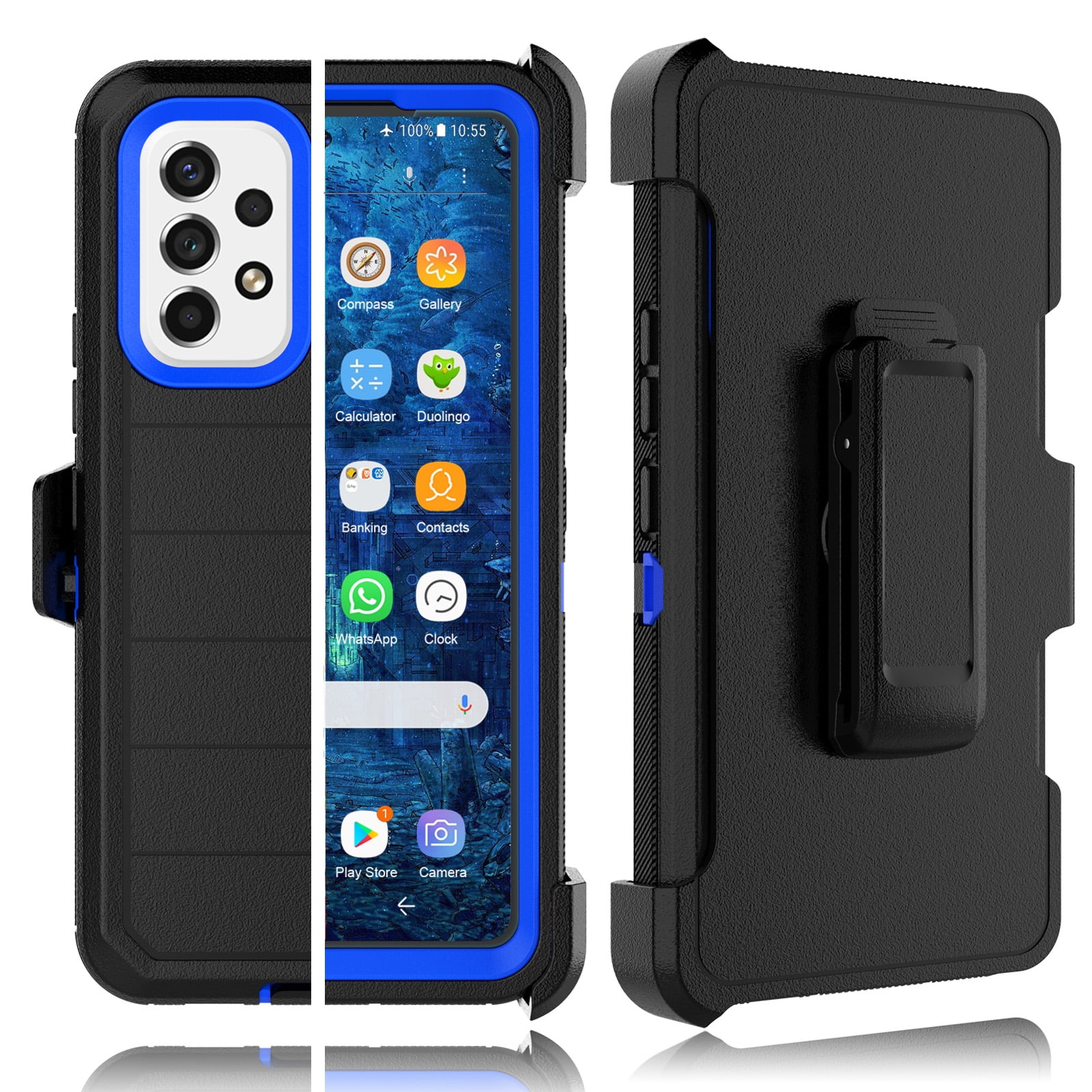 Tiflook Case For Samsung Galaxy A53 5G [Built-in Screen Protector ...
