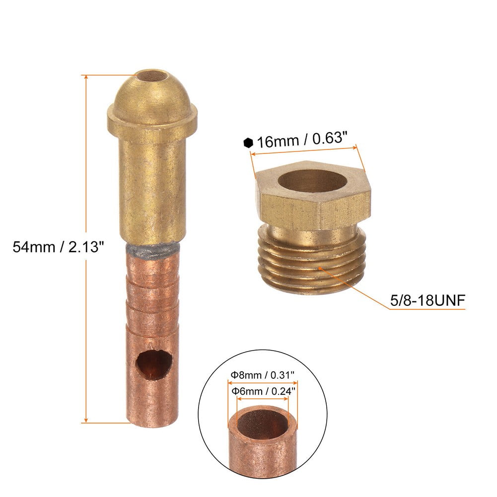 Tig Welding Torch Fitting Connector Adapter Fitting For Wp26 Tig ...